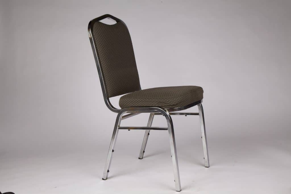 Stacking Chair - Grey - Action Party Rental Ltd.